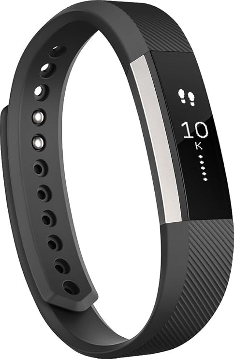 Amazon.com: Fitbit FB406BKL Alta Fitness Tracker - Black - Large (6.7 ...