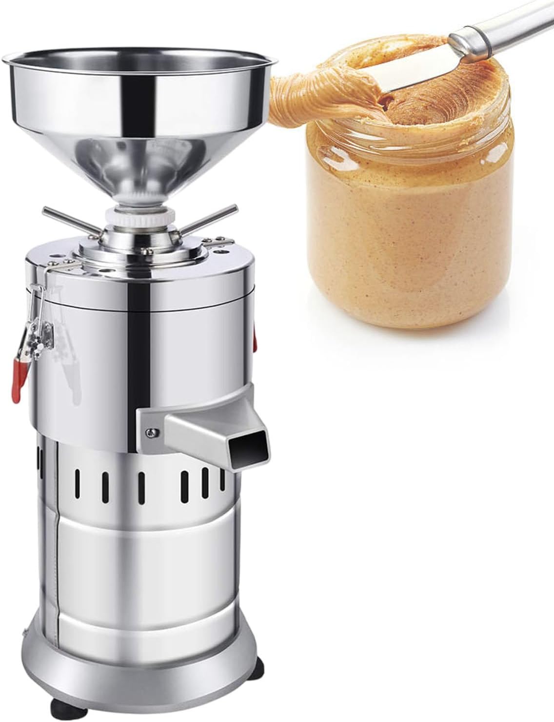 Amazon.com: 1100W Commercial Peanut Butter Grinder Machine, 15kg/h ...