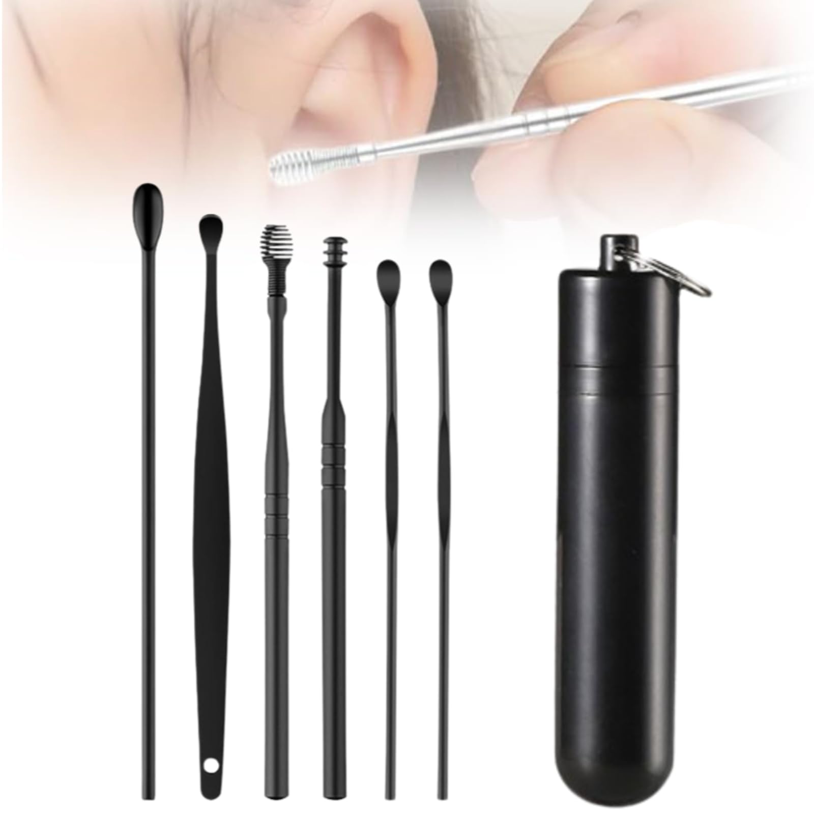 Amazon.com: Ear Wax Removal Kit, 2024 Upgrade Ear Cleaner Ear Pick ...