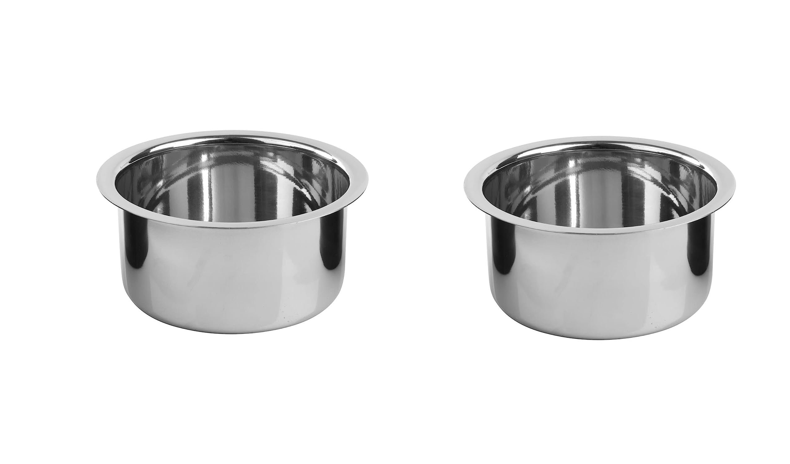 Buy Stainless Steel Tope |Patila, Bhagona, Tapeli with Induction Base ...