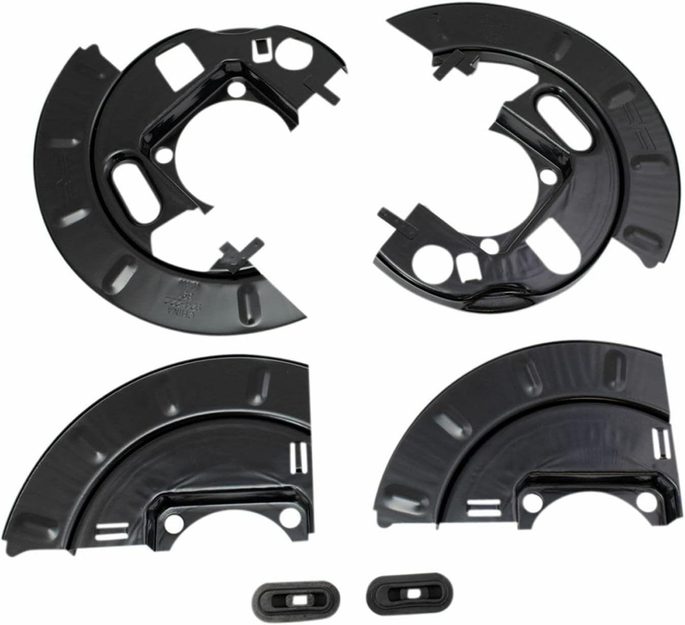 Amazon.com: Replacement Split 2 Piece Brake Dust Shield Pair for Chevy ...
