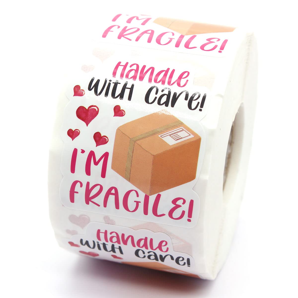 Amazon.com: Handle with Care Stickers,Thank You Stickers,Handmade ...