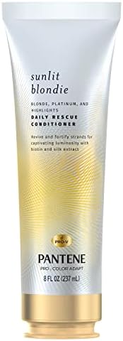 Pantene Sunlit Blondie Daily Rescue Conditioner Toner For Blonde Hair ...