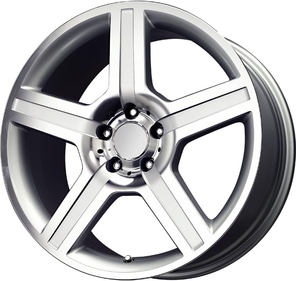 Amazon.com: Replica Alloys MG4 Silver Wheel with Machined Face (19x10 ...
