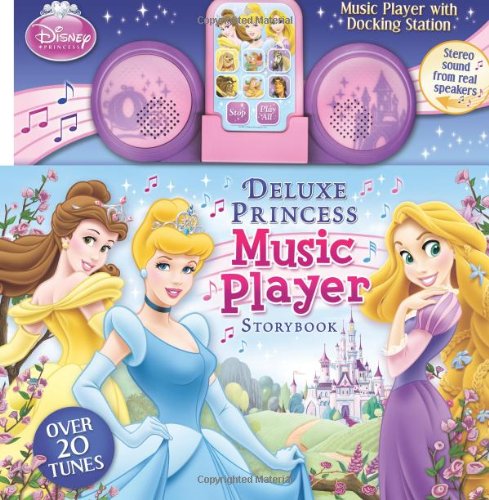 Disney Princess Music Player Storybook with Docking Station: Deluxe ...
