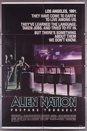 Alien Nation (1988) Movie Poster 27x41 JAMES CAAN MANDY PATINKIN Film ...