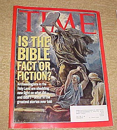 Time Magazine December 18 1995 Is the Bible Fact or Fiction? Magazine ...