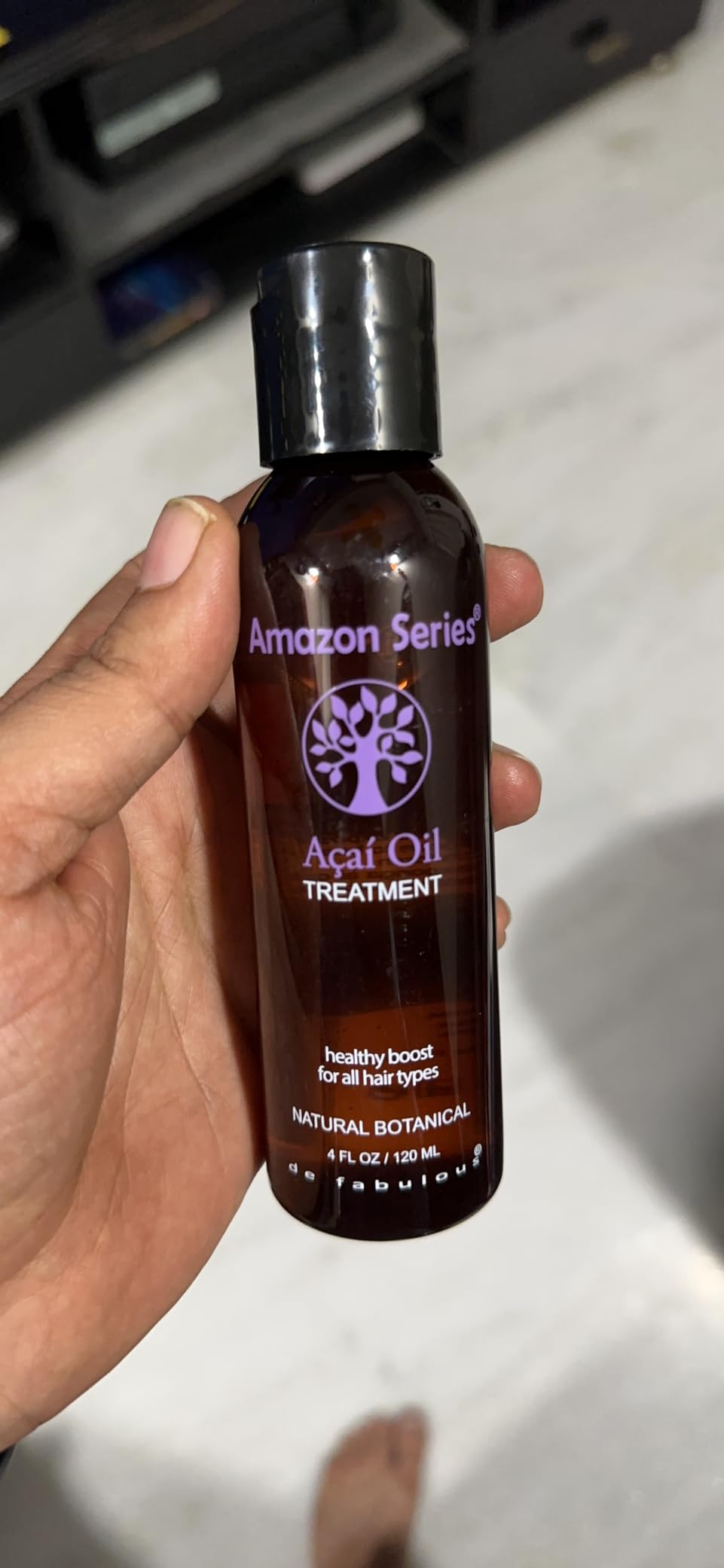 Amazon Series Acai Oil Treatment -120ml | Anti-Frizz | Omega 6-9 ...