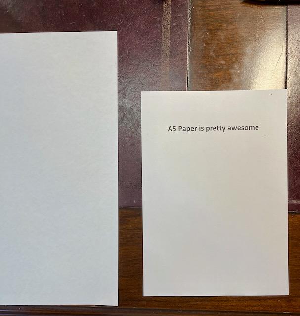 Amazon.com : Double A Brand Premium A5 Printer Paper - 80 GSM - No ...