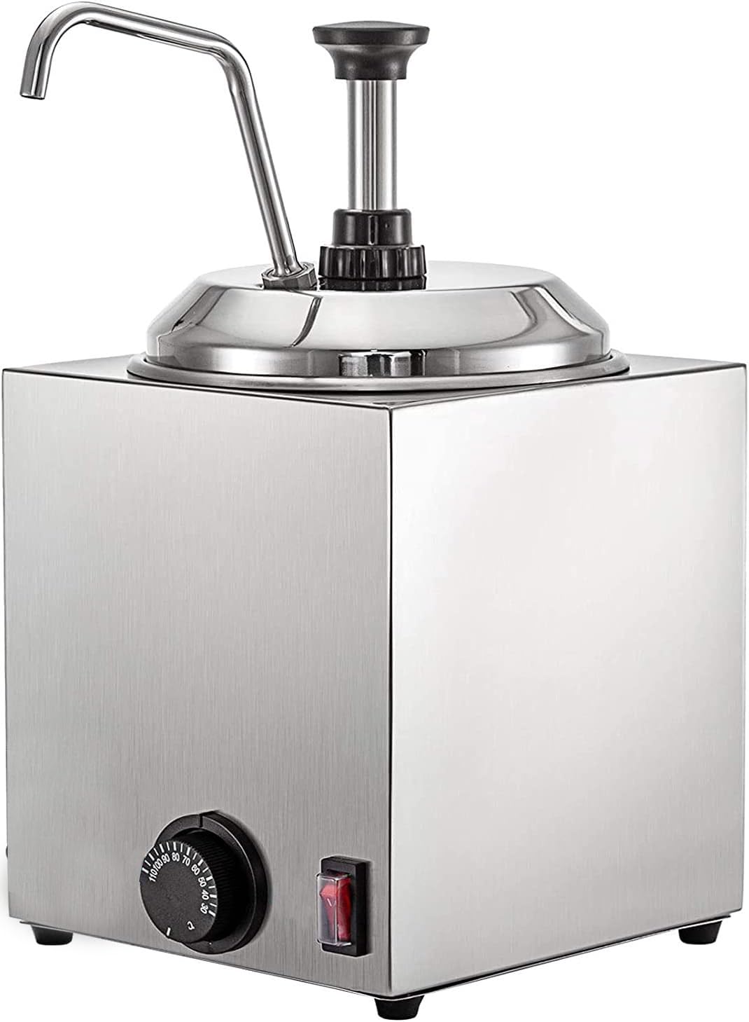 Buy Grace Commercial Electric Cheese Warmer Dispenser, Stainless Steel ...