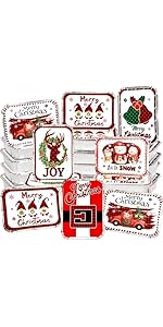 Amazon.com: WorldBazaar Christmas Aluminum Food Containers 36PCS ...