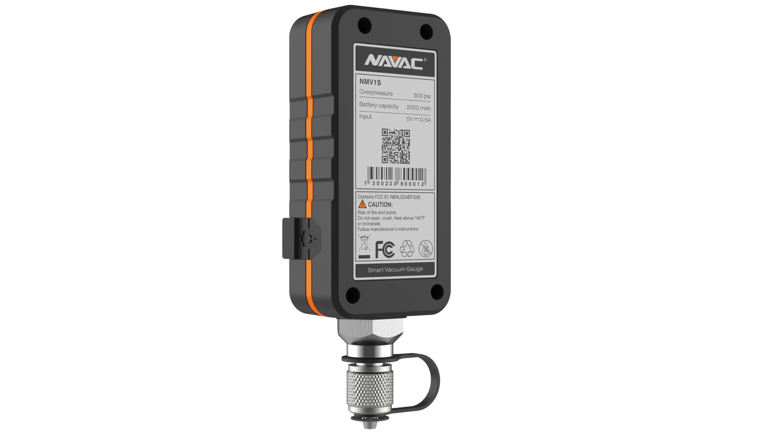 Snapklik.com : NAVAC NMV1S Premium Micron Vacuum Gauge - High-Pressure ...