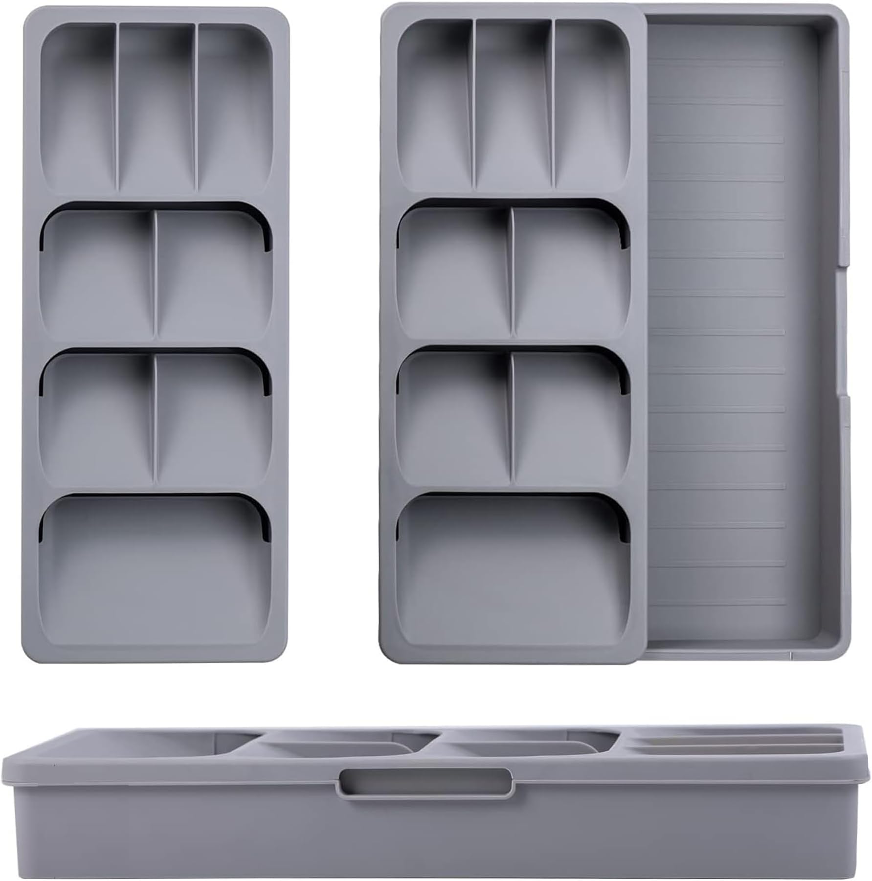 Amazon.com - UYID Kitchen Drawer Organizer Tray,Drawer Organiser ...