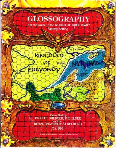 Glossography : For the Guide to the World of Greyhawk: Books - Amazon.ca