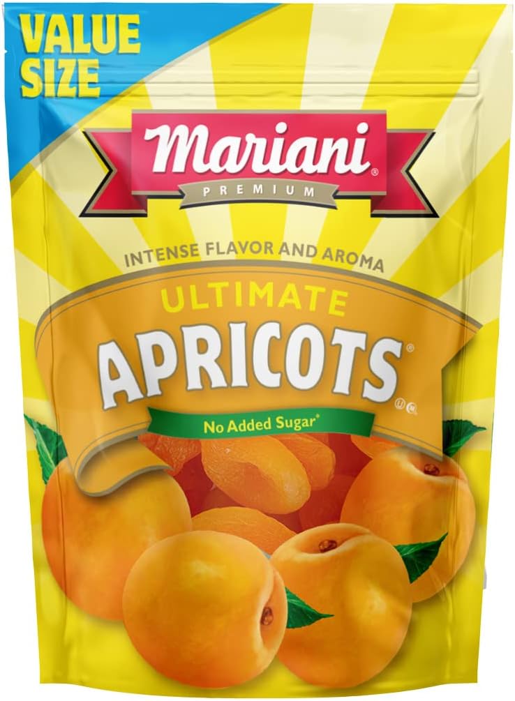 Amazon.com: Mariani Ultimate Dried Apricots, 32 oz - Resealable Bag, No ...