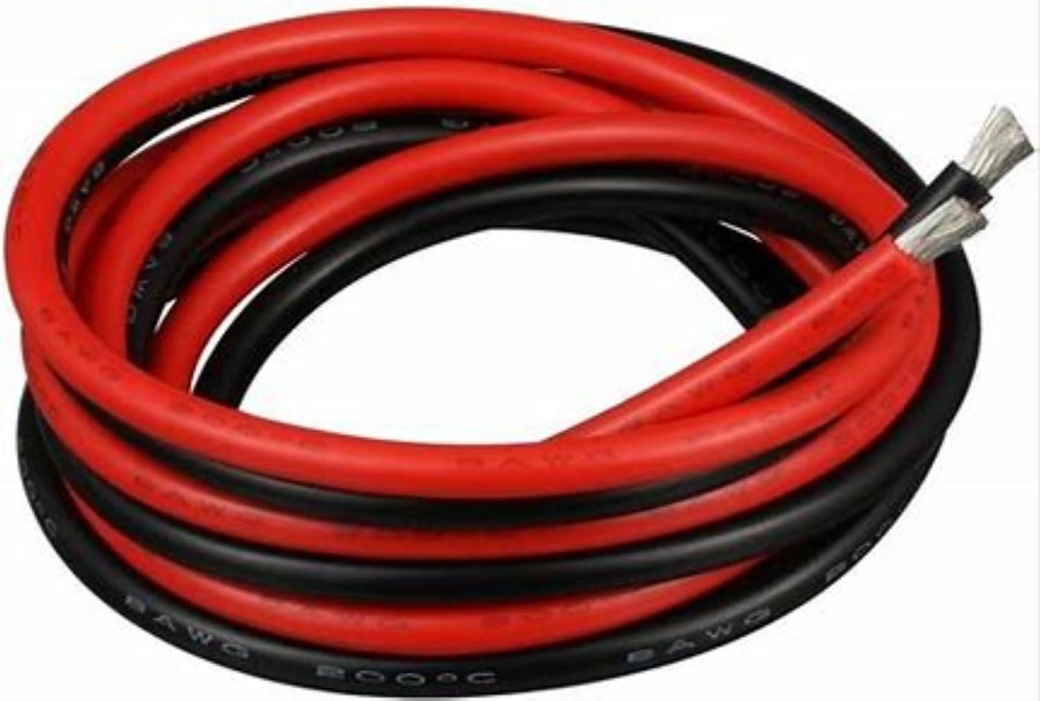 OLEIO,10 AWG Gauge High Flexible,Soft Silicone Wire Electrical Cable ...