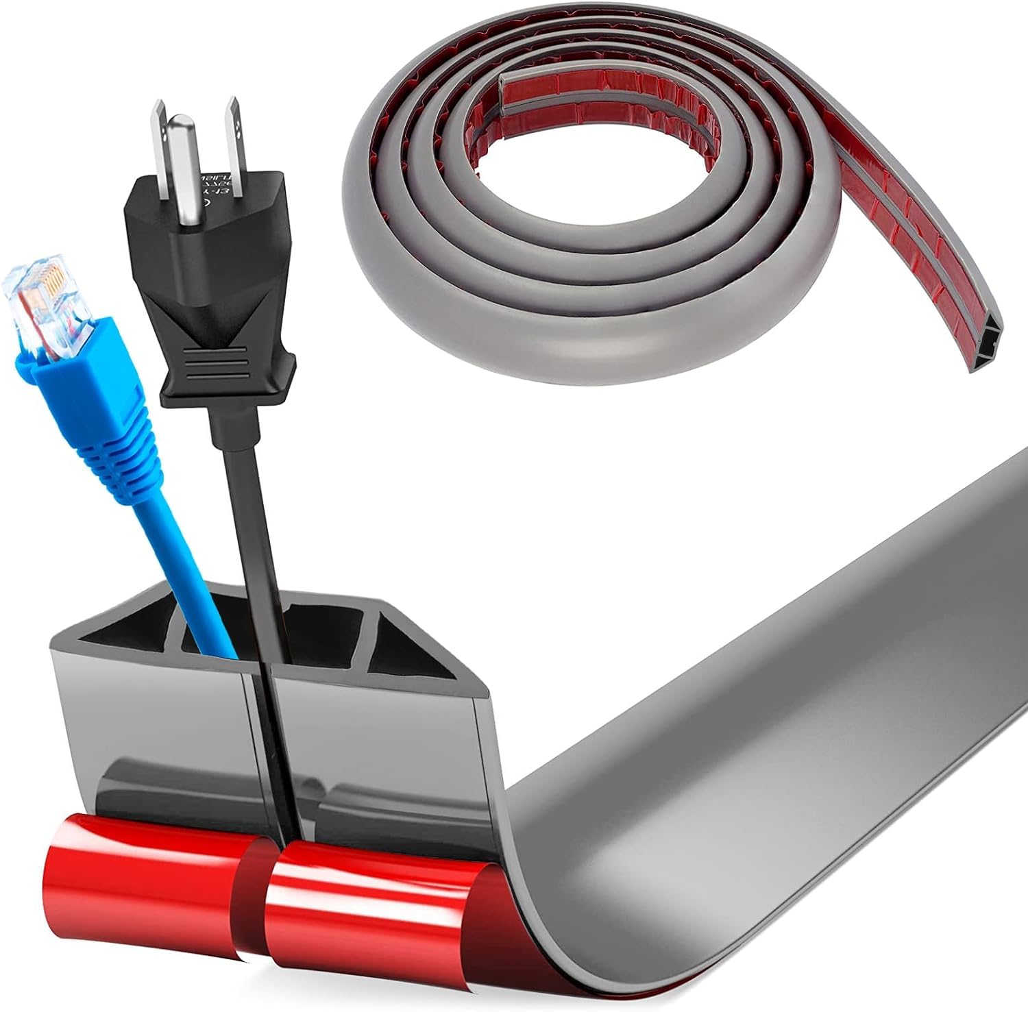 Voyzdx Canaleta Pvc Para Cable 40x17mm X 3 Metro,Canaletas para ...