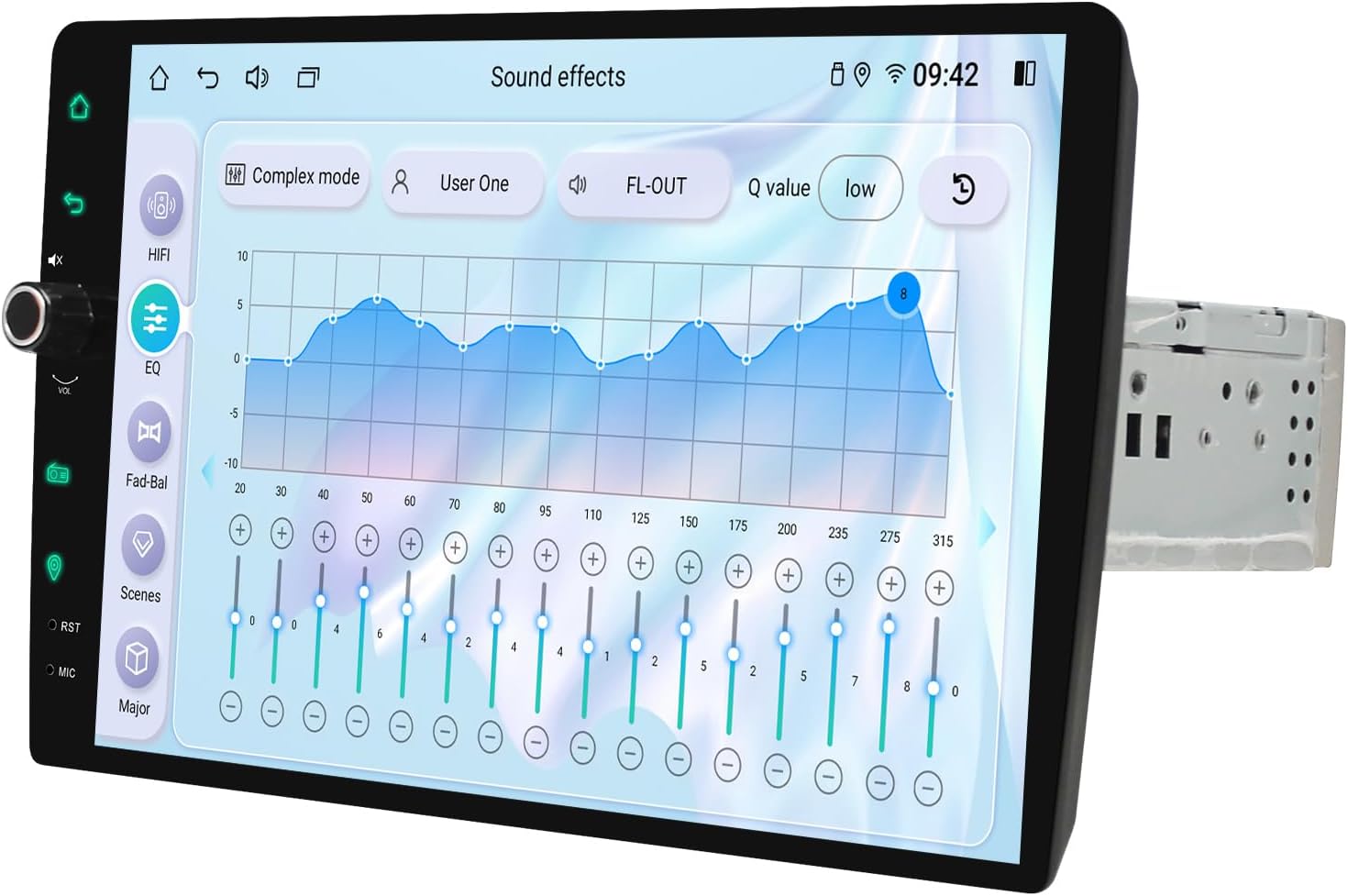 Amazon.com: JOYING Head Unit Android Radio 10.1 Inch Car Stereo with ...