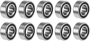 Amazon.com: NESHO 10PCS MR105ZZ MR105-2RS Deep Groove Ball Bearings 5mm ...