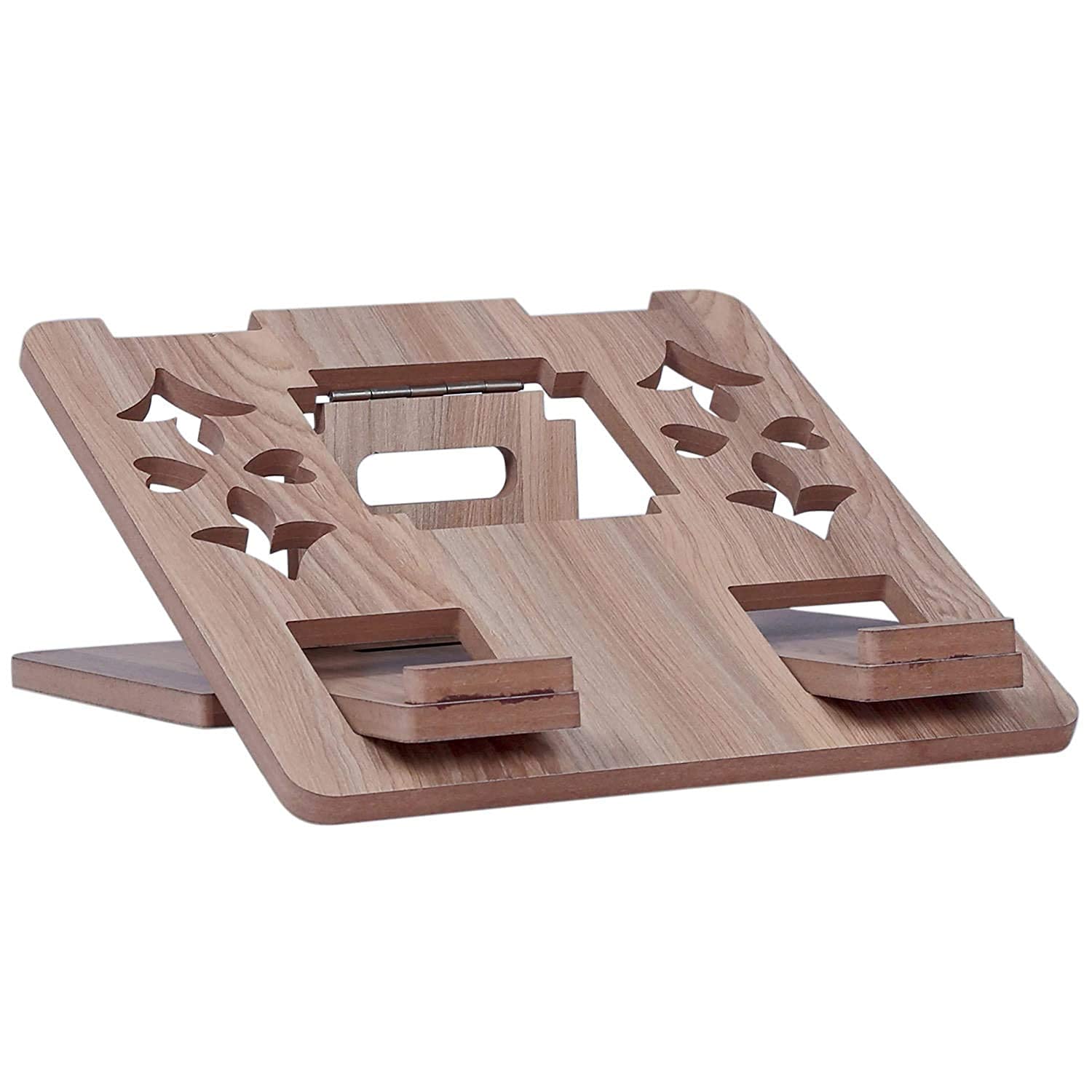 Buy Nex Vox Portable Ultra Slim Craft Wooden Laminate Handmade Laptop ...