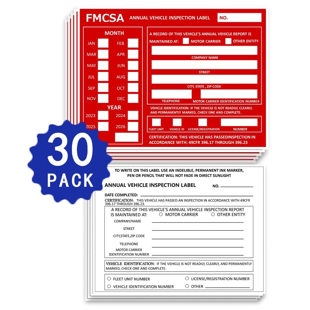 Log Books For Truck Drivers Printable Dot Annual Inspection Form J. J ...
