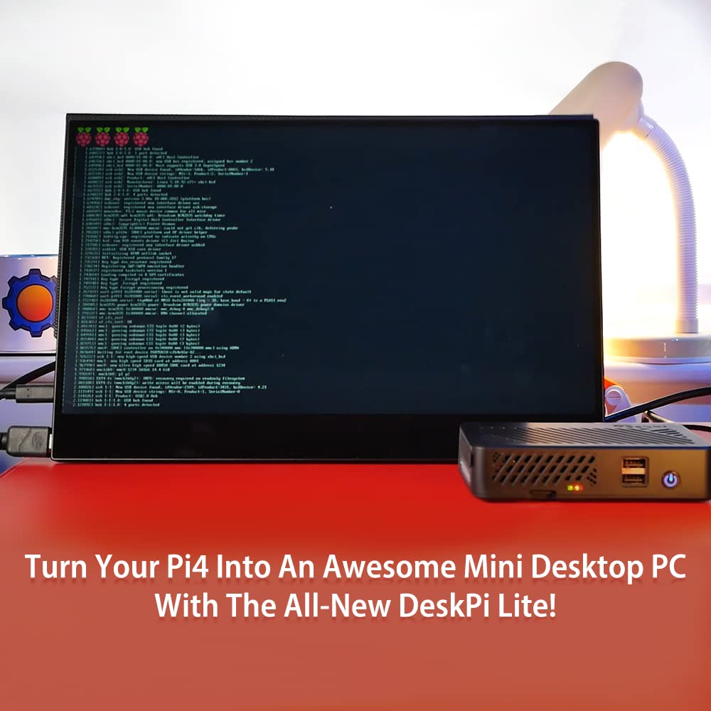 Snapklik.com : GeeekPi DeskPi Lite Pi 4 Case