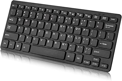 TECURS Gaming Keyboard Mechanical Keyboard Gamer 60% UK-Layout, LED ...