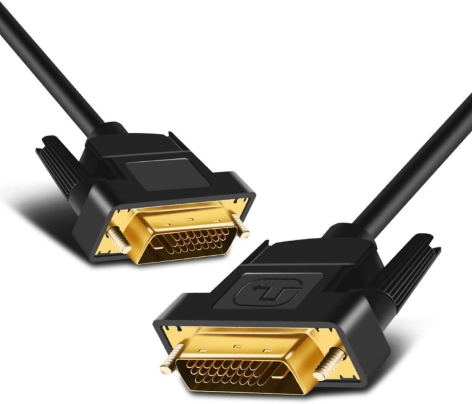 BENFEI Câble DVI vers DVI, câble plaqué Or 1,8 mètre DVI-D 24 + 1 ...