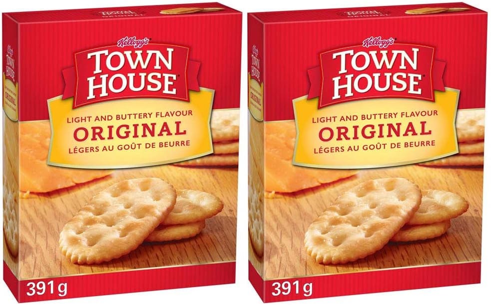 Amazon.com: Keebler Town House Original Cracker, 391g/13.8oz 2-Pack ...