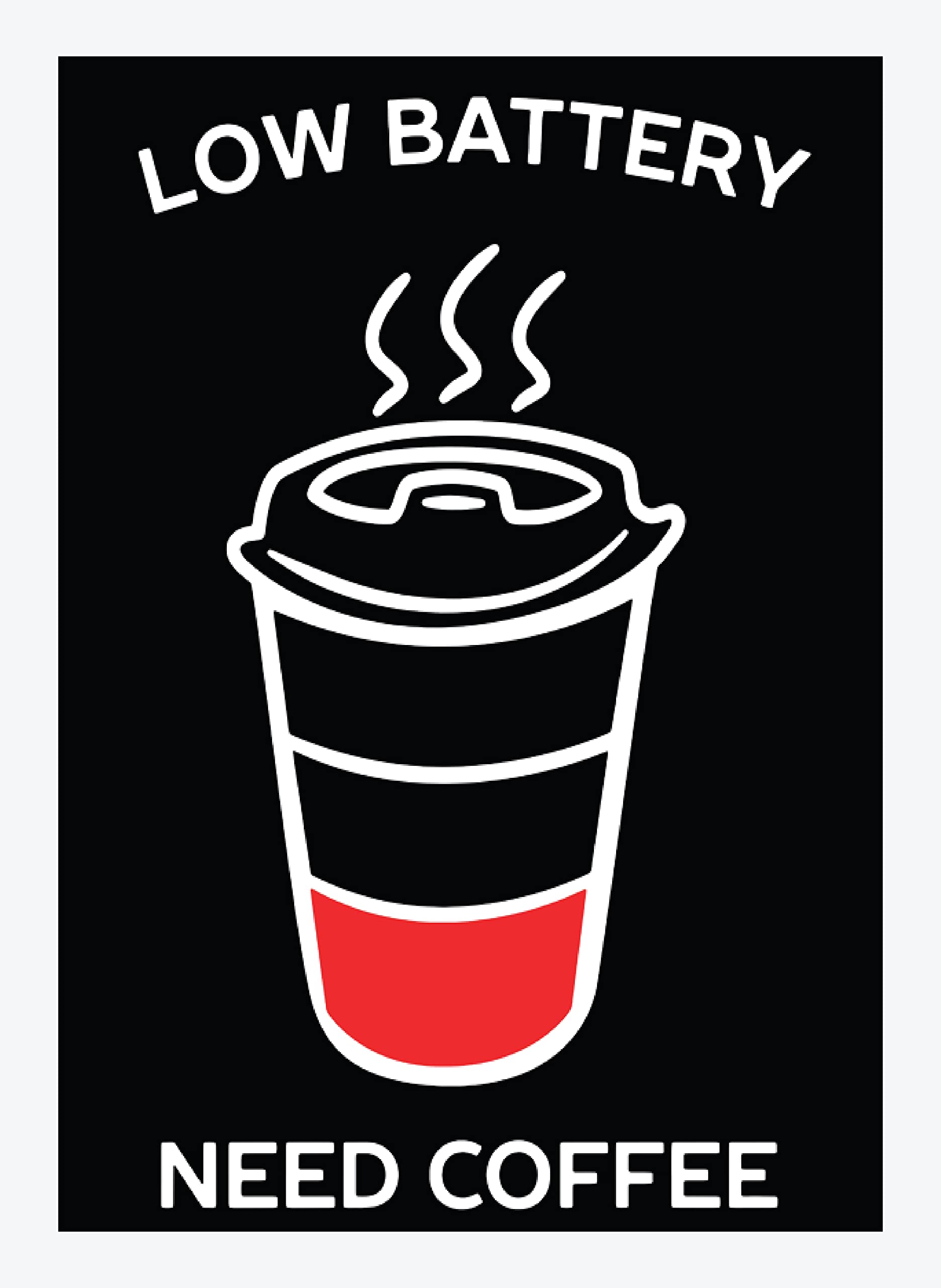Battery Low Quote Low Social Battery | SVG Vector Cutting File.