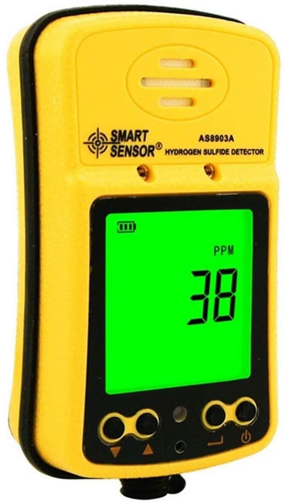 Buy Portable H2S detector High Sensitive Large LCD Display Back light ...