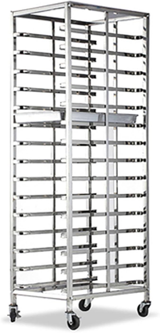Commercial Baking Pan Racks Stainless Steel 15 Tier Bakery Shelf with ...