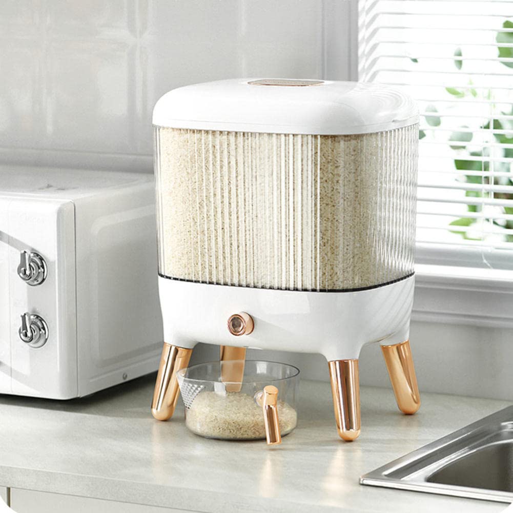 Amazon.com: 22 lbs (About 10kg) Rice, Dry Food, Flour, Grain Dispenser ...