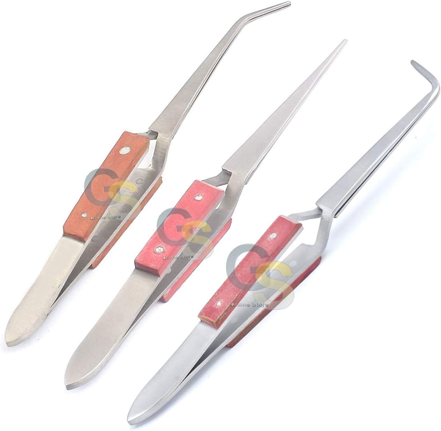 Amazon.com: Paquete: Juego de pinzas de soldadura con agarre de fibra ...