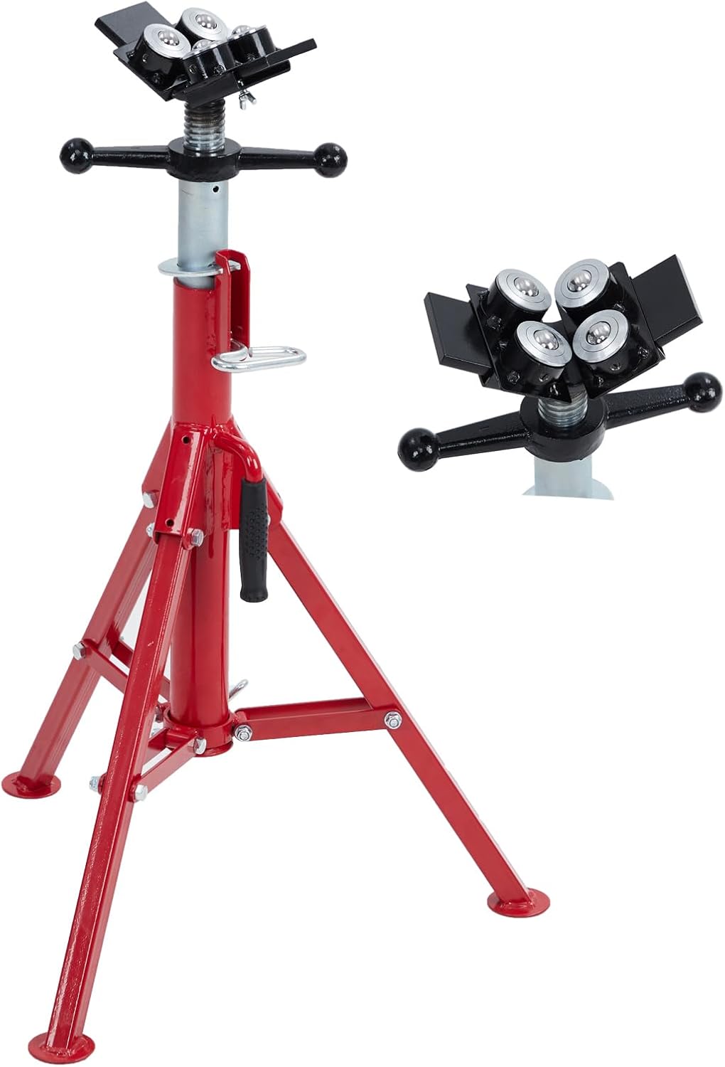 Amazon.com: CuisinAid Pipe Heavy Duty Jack Stand, Pipe Stand V Head ...