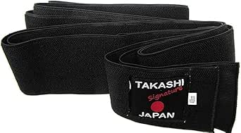 SHIHAN POWER SPORTS OBI BELT Stretchy Elasticated- 'BLACK' Obi Belt ...