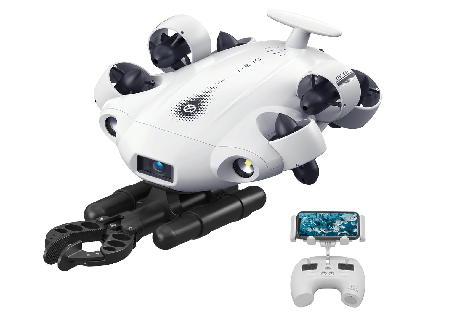 Amazon.com : FIFISH V-EVO 4K Underwater Drone with Robotic Arm AI ...