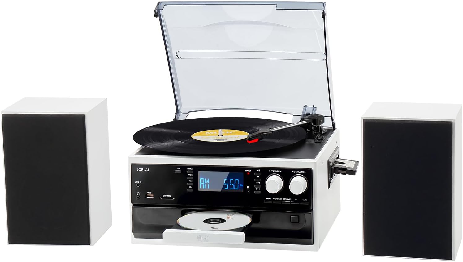 10 in 1 Record Player with External Speakers, 3 Kosovo | Ubuy