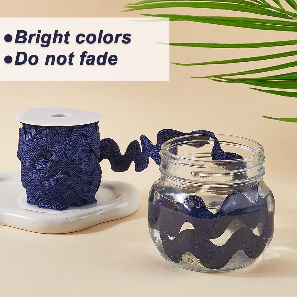 Snapklik.com : 1.34 Inch Giant Rick Rack Trim Jumbo RIC Rac Ribbon Huge ...