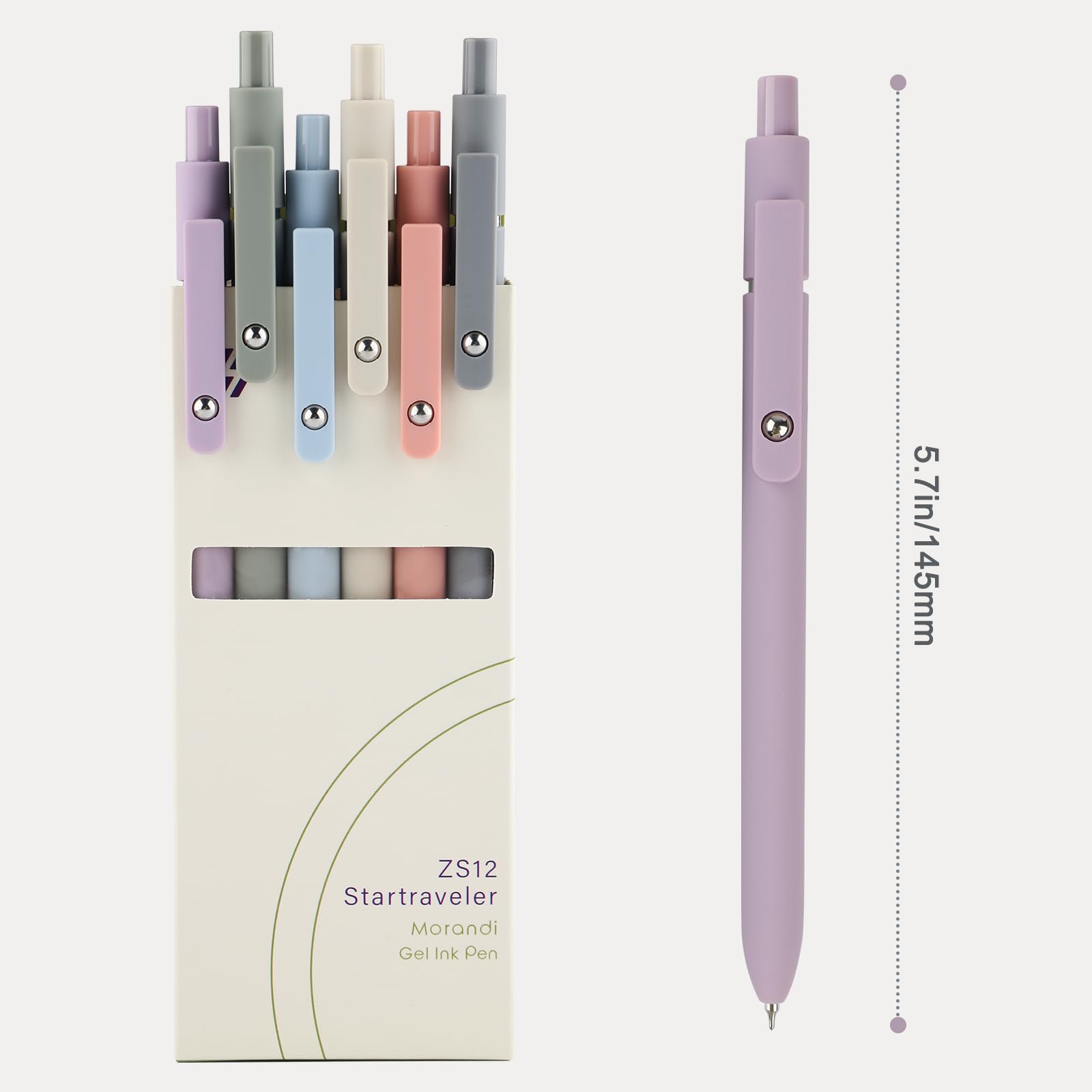 FIOVER Gel Pens - 6Pcs 0.5mm...B0CXF4QV5S | Encarguelo.com