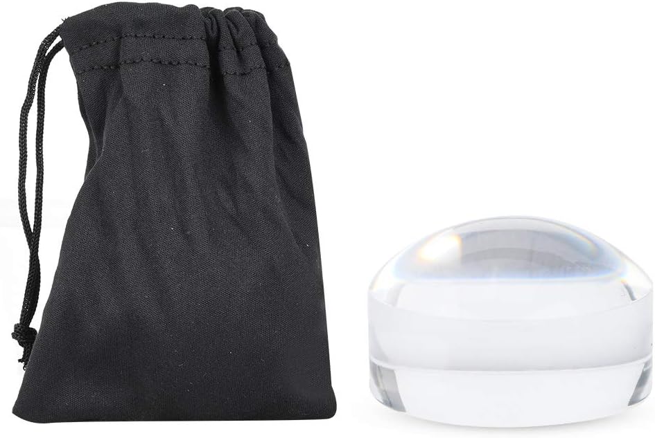 LONGWIN Crystal Dome Paperweight Reading Magnifying Glass (100mm ...