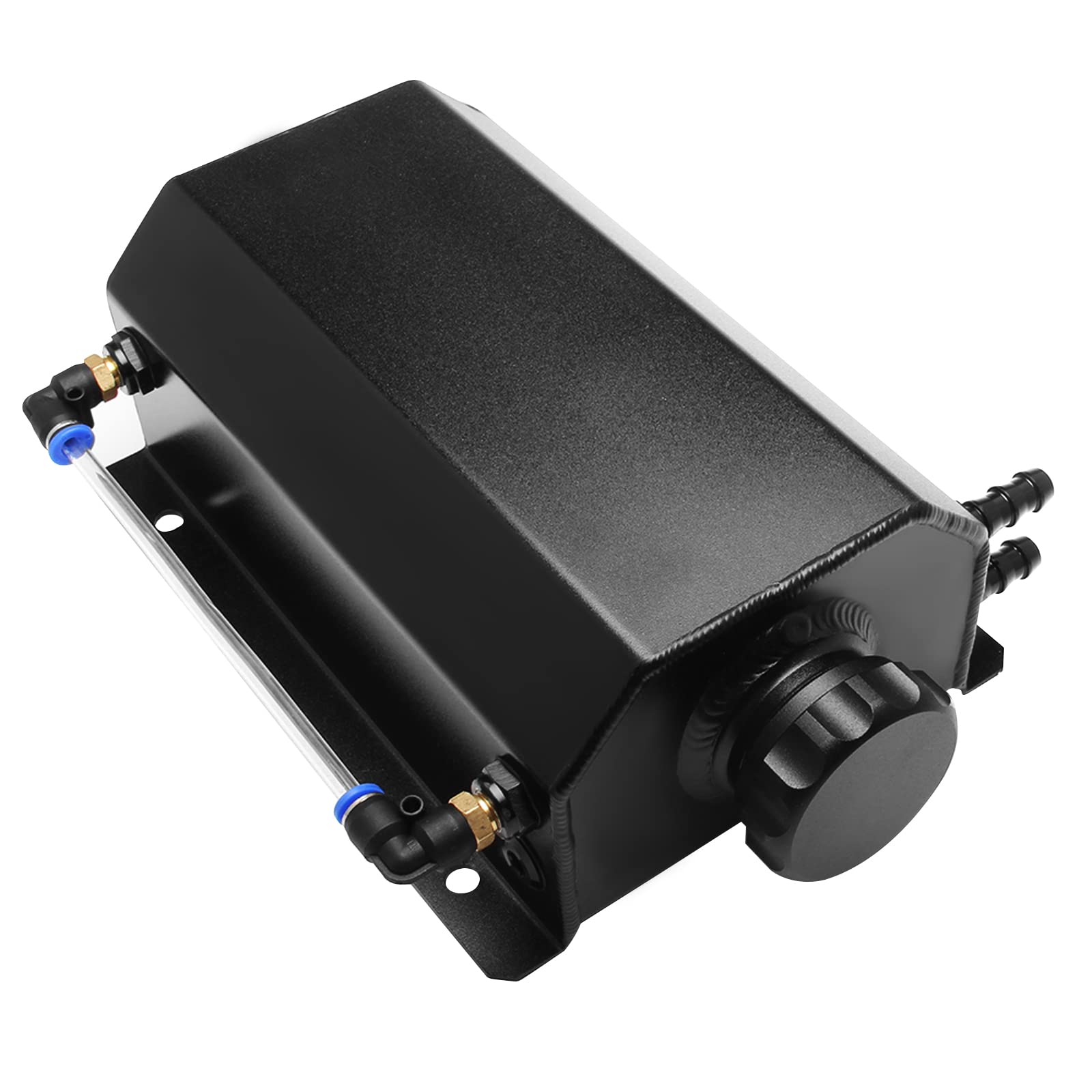 Amazon.com: 2L Universal Coolant Radiator Tank,Overflow Tank,Aluminum ...