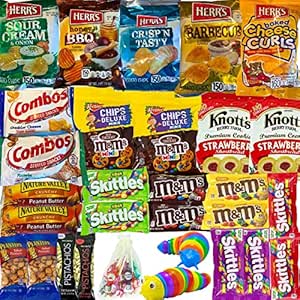 Amazon.com: 42 Count Individually Wrapped Snacks Box - Gift Care ...
