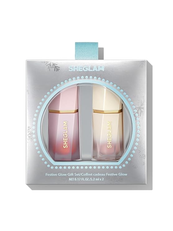 Amazon.com: SHEGLAM Set de regalo de brillo festivo: ritual de rosas y ...