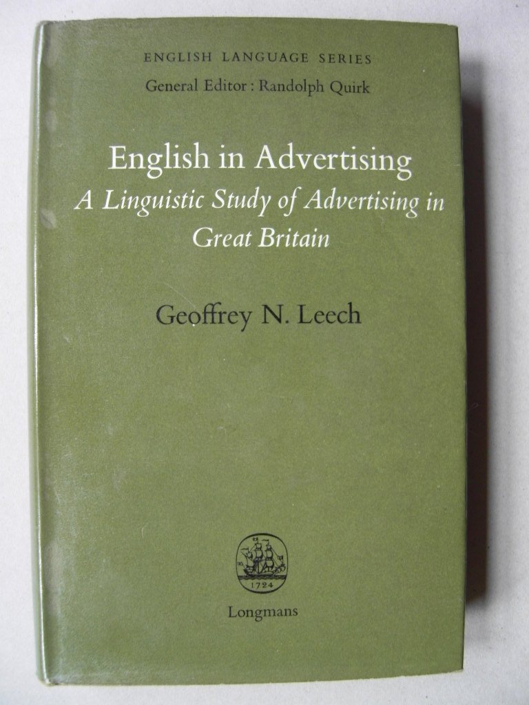 English in Advertising: Linguistic Study of Advertisement in Great ...