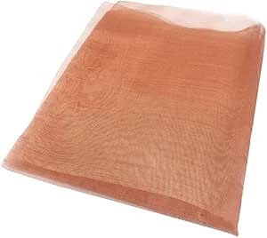 Amazon.co.jp: Copper Mesh 10-200 Mesh Shielding Fabric Filter Copper ...