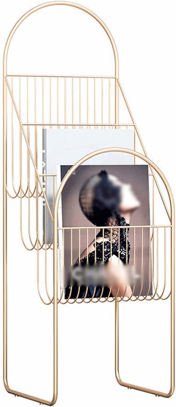 Amazon.com: Magazine Rack Magazine Rack Newspaper Rack Simple Bookshelf ...