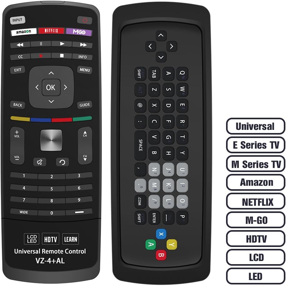 Universal Xrt302 Remote Replacement For All Vizio Smart Tv
