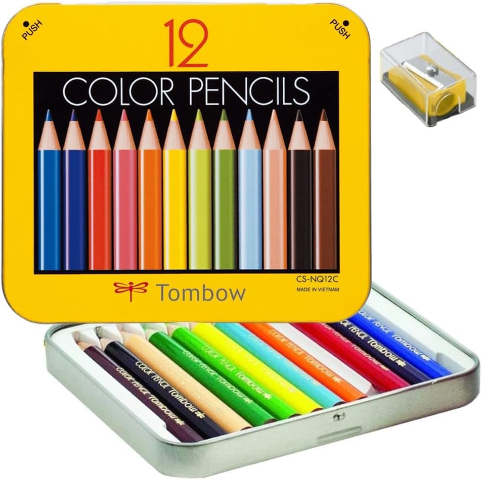 Amazon.com : KALOUR Artists Colored Pencils Set with Built-in Sharpener ...