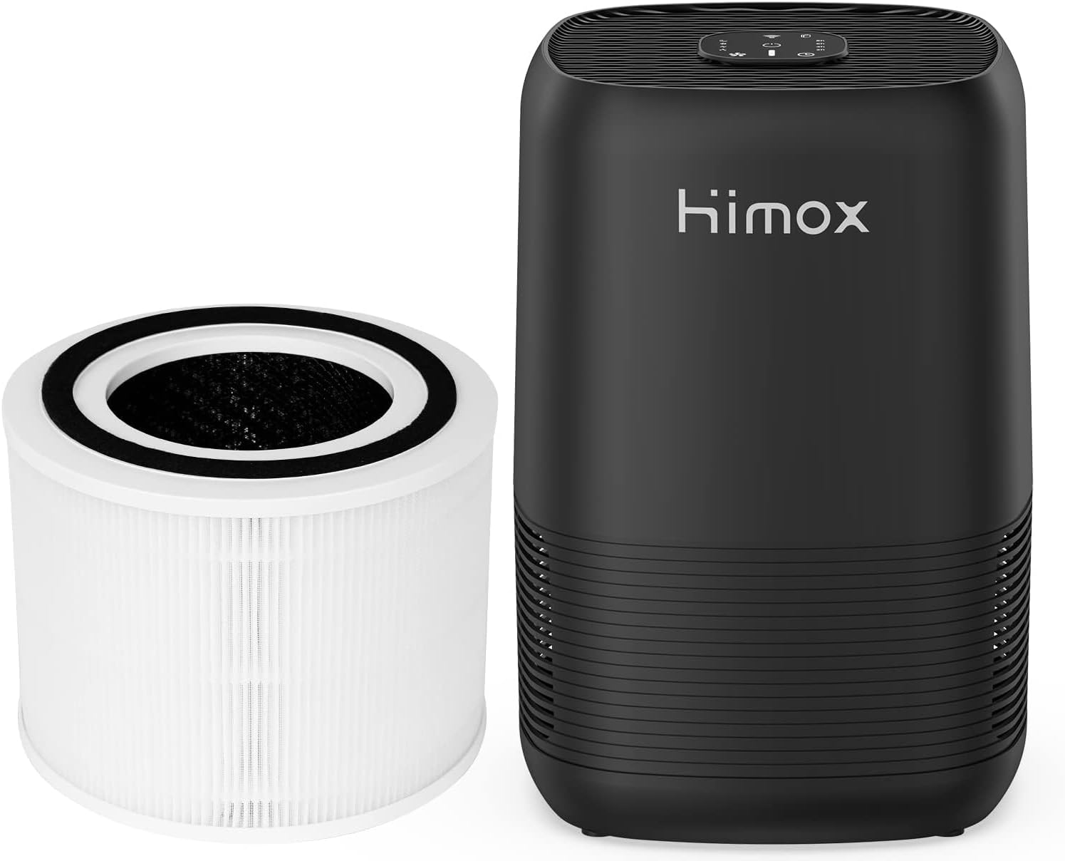 Amazon.com: HIMOX AIR PURIFIER H10B WITH EXTRA ORIGINAL REPLACEMENT ...